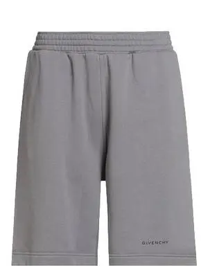 Givenchy Cotton French Terry Athletic Shorts - Grey