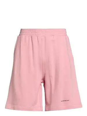 Givenchy Cotton French Terry Athletic Shorts - Pink