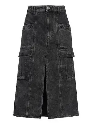 Isabel Marant Denim Skirt - Grey