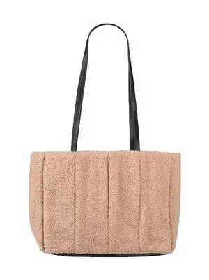THEMOIRE Bouclé Tote With Double Handle - Beige