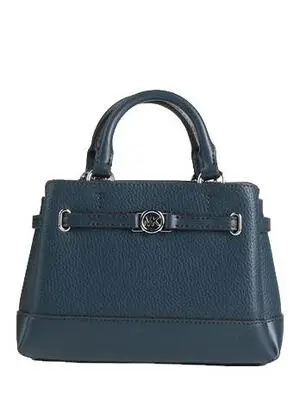Michael Kors Handbag With Leather Trims - Navy