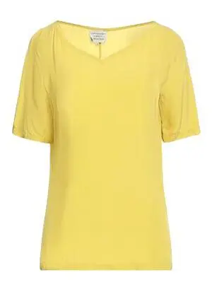 ALESSIA SANTI Crepe Top - Yellow