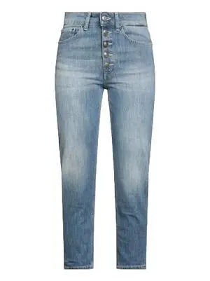 DONDUP Tapered Jeans With High Waist - Blue