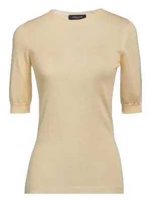 Fabiana Filippi Cashmere And Silk Knit Sweater - Yellow