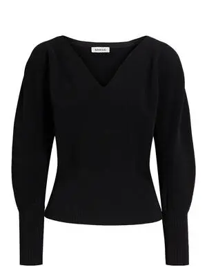 Simkhai Montana Stretch-knit Sweater - Black