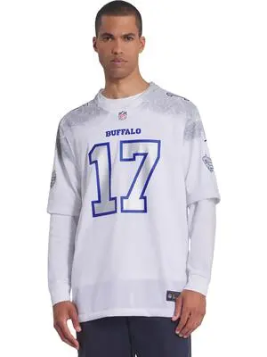 Nike Josh Allen Buffalo Bills Rivalries Collection Nfl Game Jersey - White