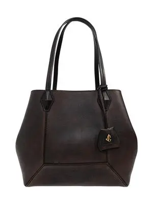 JIMMY CHOO Diamond Tote Bag - Brown