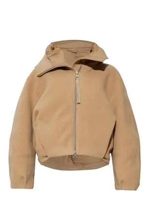 Canada Goose Wool Hooded Jacket - Beige