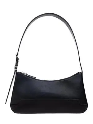 Marni Leather Shoulder Bag - Black