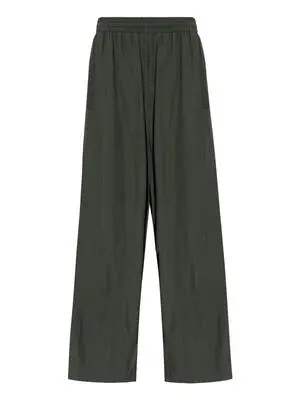 Balenciaga Wide-leg Trousers With Pockets - Green