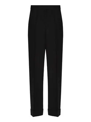 SALVATORE FERRAGAMO Wool-Finished Trousers