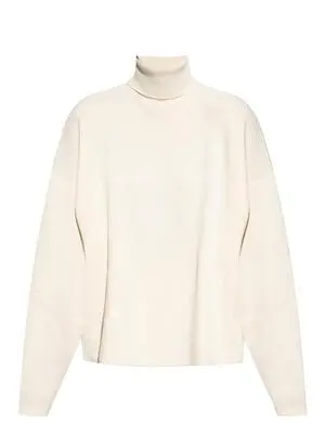 Fear Of God Turtleneck With Logo - Cream
