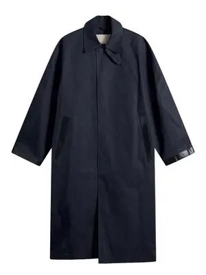 Studio Nicholson X Mackintosh Long Bonded Mac - Navy