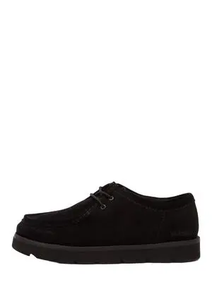 Clarks Meare Walla Lace Up Shoes - Black Sde
