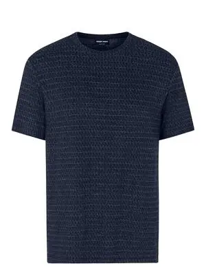 Giorgio Armani Slim Fit T-shirts - Black