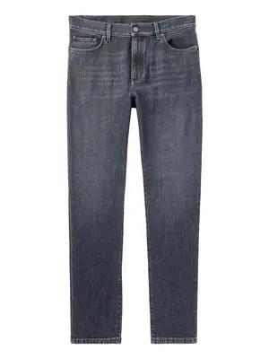 Zegna Roccia Slim-fit Jeans - Black