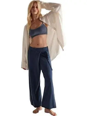 Free People Lounge Pants - Vintage Indigo