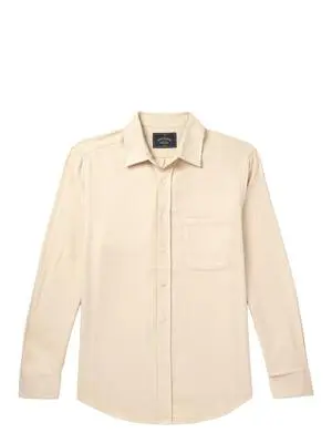 Portuguese Flannel Teca Cotton Shirt - Neutrals
