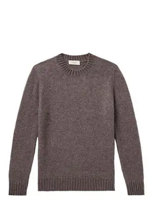 PIACENZA CASHMERE 1733 Cashmere-blend Sweater - Brown
