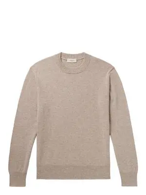 PIACENZA CASHMERE 1733 Slim-fit Cashmere Sweater - Neutrals