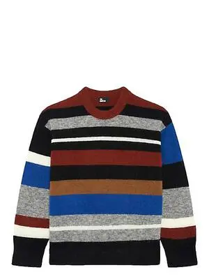 The Kooples Striped Wool-blend Jumper - Multicolor