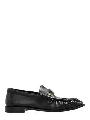 Saint Laurent Le Loafer Supple Shiny Leather - Black