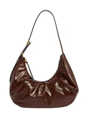 Rag & Bone Hudson Leather Hobo Bag - Brown