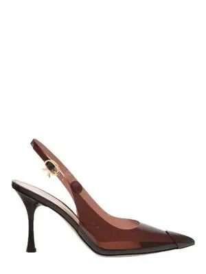 GIANVITO ROSSI Diana 85 Pump - Brown Tpu