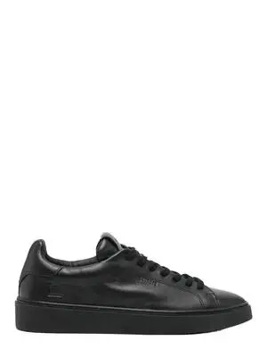 D.a.t.e. Leather Lace-up Sneakers - Blue