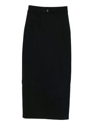 Coperni Straight Maxi Skirt - Black