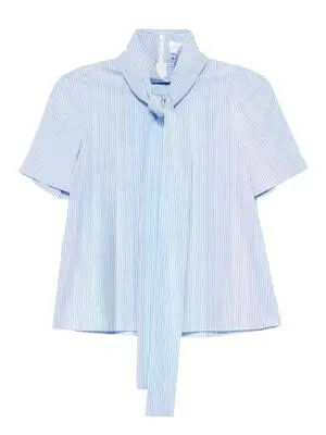 SHUSHU/TONG Striped Top - Blue