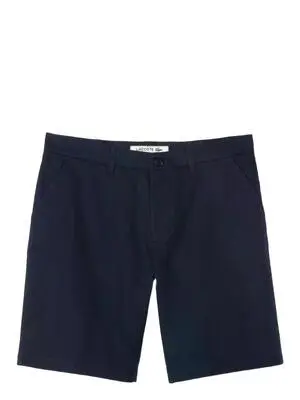 Lacoste Commuter Button-fastening Shorts - Blue