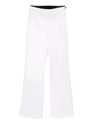Rossignol High-waisted Straight Leg Ski Trousers - White