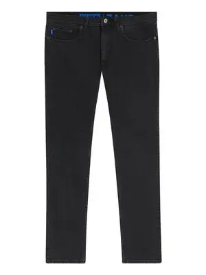 Hugo Five-pocket Cotton Jeans - Black