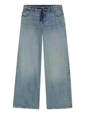 Hugo Boss Drawstring Jeans - Blue