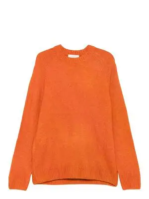 LES DEUX Round-neck Sweater - Orange