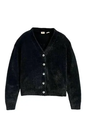 LEVI'S V-neck Cardigan - Black