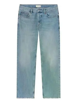 FRAME Cotton Five-pocket Jeans - Blue