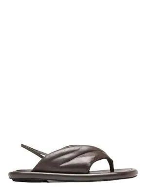 OFFICINE CREATIVE Padded Leather Slingback Sandals