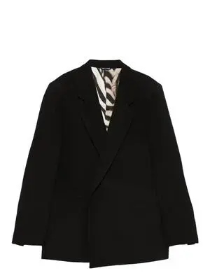 ERALDO Single-breasted Blazer - Black