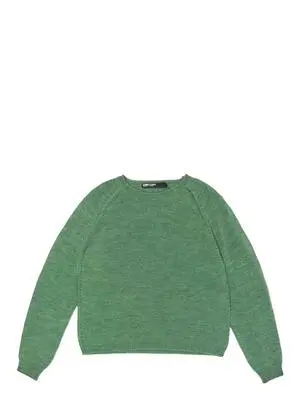 Bimba Y Lola Raglan-sleeve Knit Sweater - Green