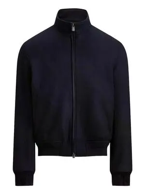 Ralph Lauren Zipped Bomber Jacket - Blue