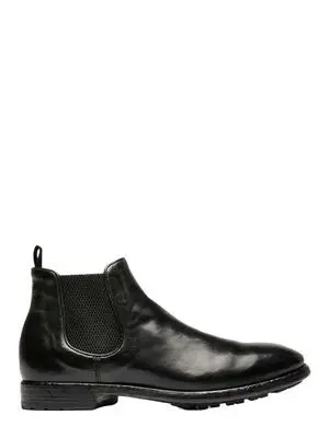 Officine Creative Prince Leather Boots - Black