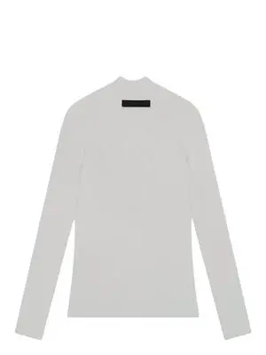 HELIOT EMIL High-neck Wool Sweater - White