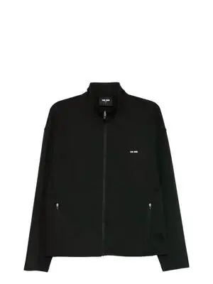 TEAM WANG DESIGN Logo-printed Performance Jacket - Black