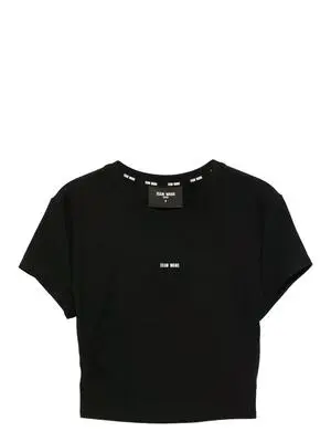 TEAM WANG DESIGN Logo-printed Performance Top - Black