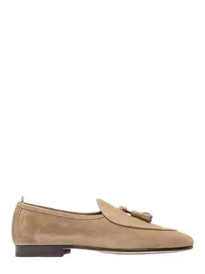 Officine Creative Suede Loafers - Brown