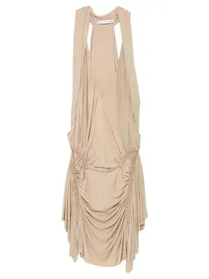 CHRISTOPHER ESBER Shibari Ruched Midi Dress
