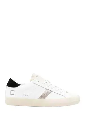 D.a.t.e. Leather Lace-up Low-top Sneakers - Neutrals