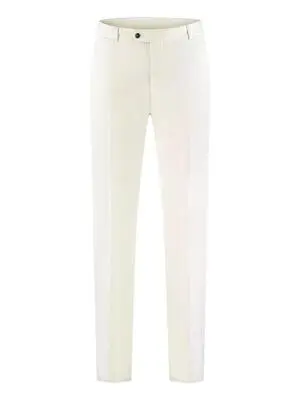 PT TORINO Pressed-crease Trousers - White